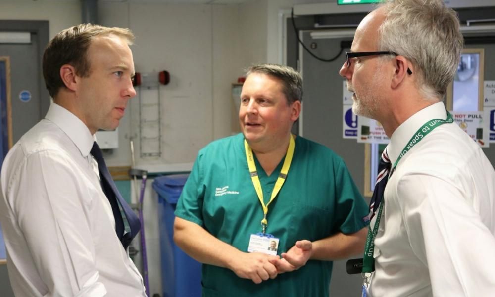 Hospital boss praised by Matt Hancock told to end…