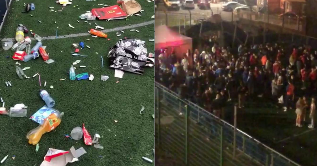 Shameful video shows hundreds of 'hippy crack'…