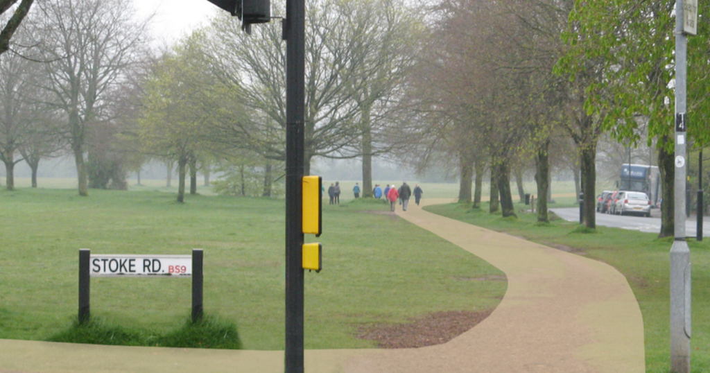 Cycle path for the Downs moves one step closer