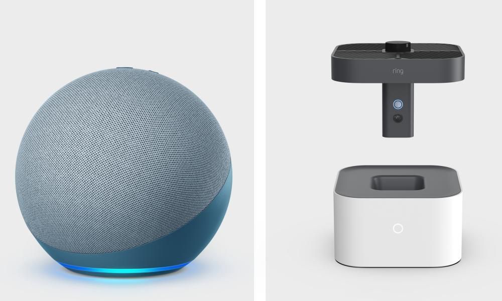 Amazon launches spherical Echo and flying camera drone