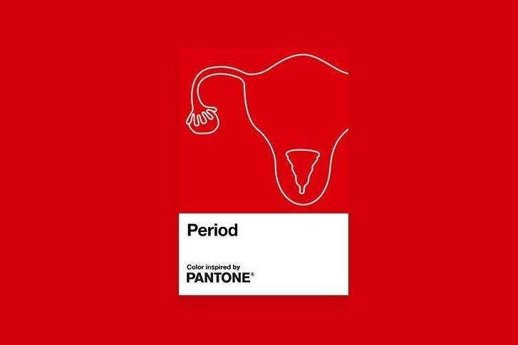 Pantone launches new shade of red to end period stigma