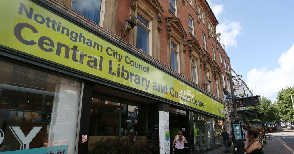 Nottingham Central Library is up for sale