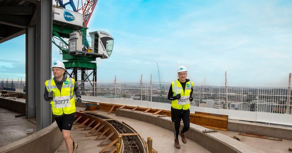 First look at rooftop running track on new city centre…