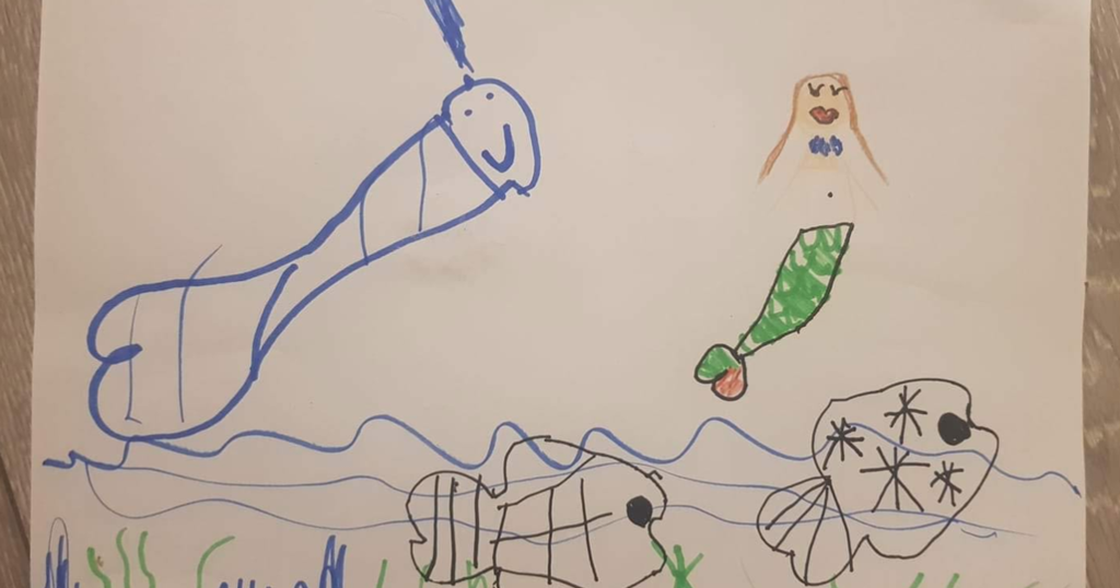 Parents share kids' cheeky drawings that left them red…