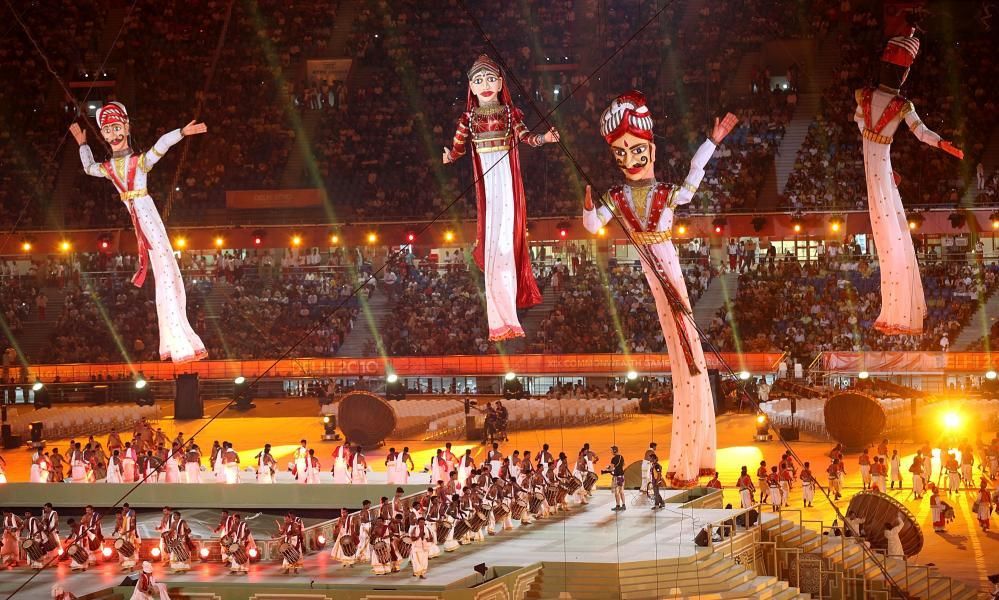 Commonwealth Games opening ceremonies – in pictures