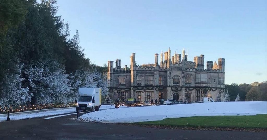 Dalmeny Estate transformed into winter wonderland as…