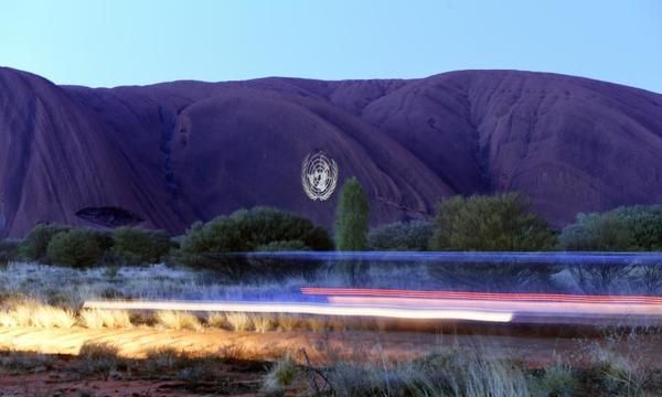 When the UN used Uluru's sacred space as an…