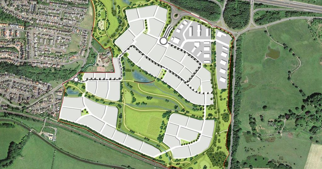 Planning application lodged for 500-house mixed use…