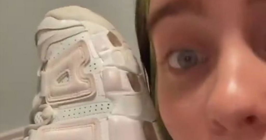Billie Eilish's trainers spark debate as no one can…