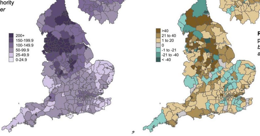 Maps show where coronavirus is spreading fastest as…