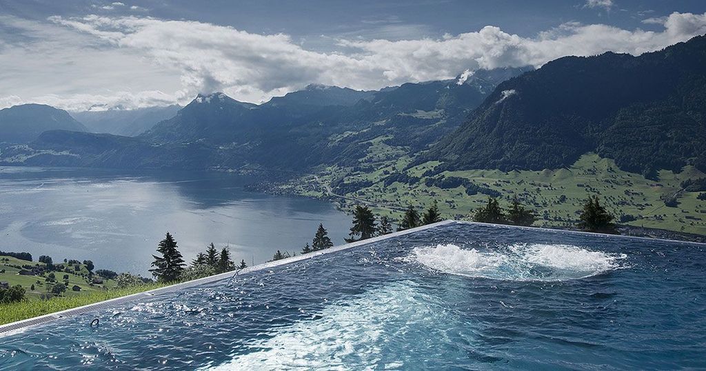 10 incredible infinity pools around the world we're…