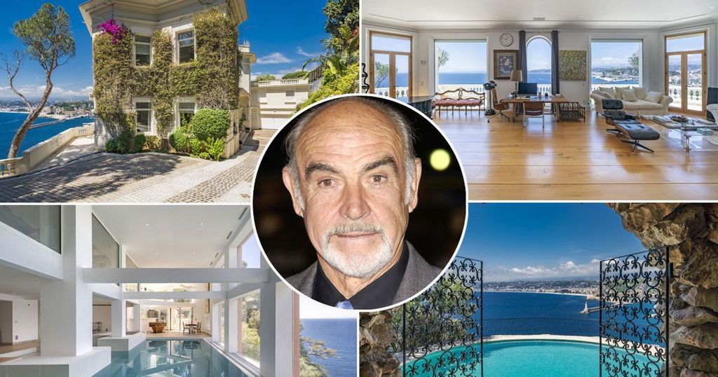 Sean Connery's £25m French Riviera home as it goes up…