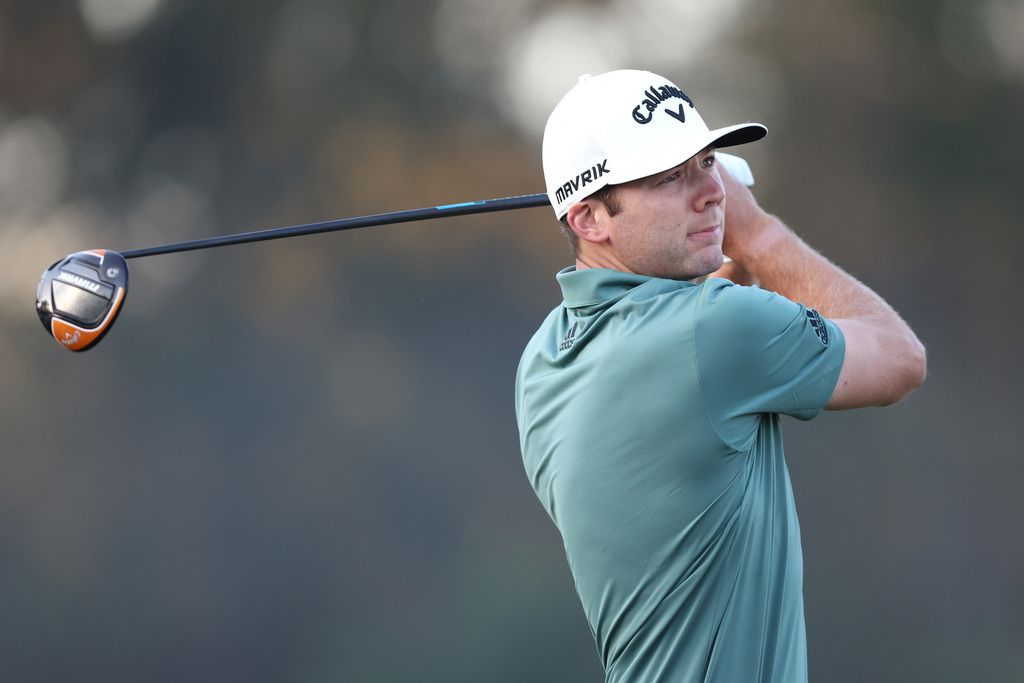 Sam Burns credits discipline, caddie for four-shot…