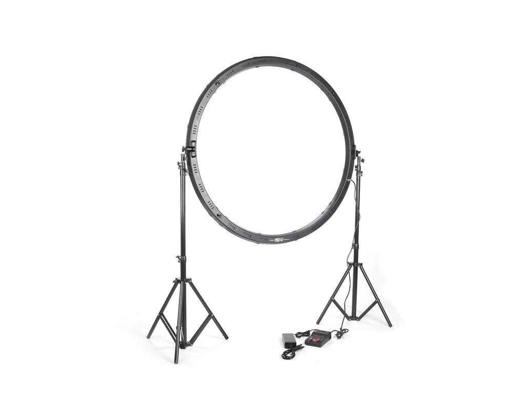 Here's a ring light so comically large you can hula…