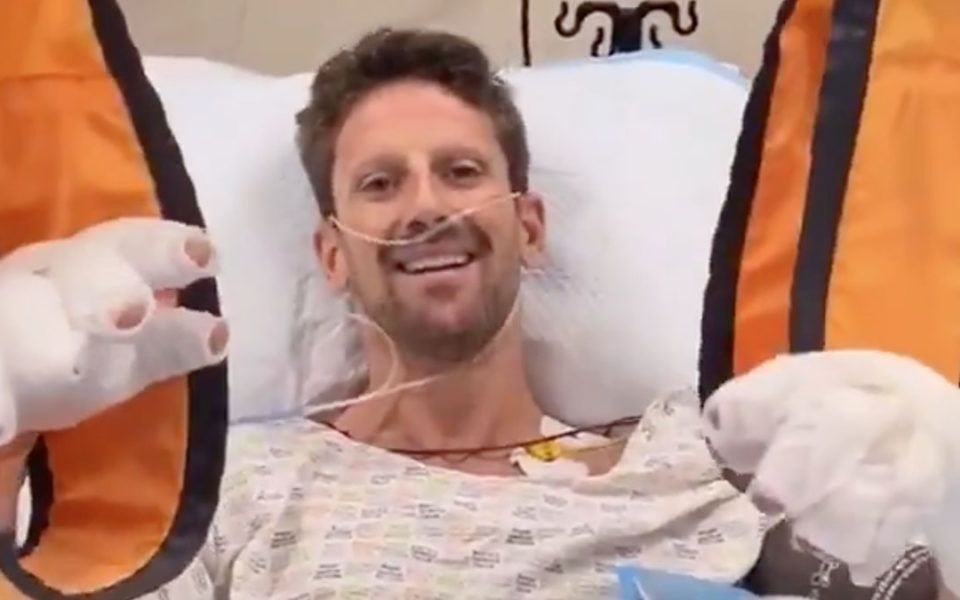 ‘A miracle he is alive’: Injured F1 driver Romain… ‘A miracle he is alive’: Injured F1 driver Romain…