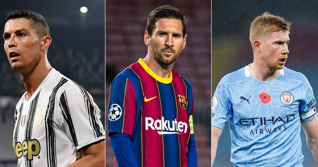 Cristiano Ronaldo, Lionel Messi and the 50 best…