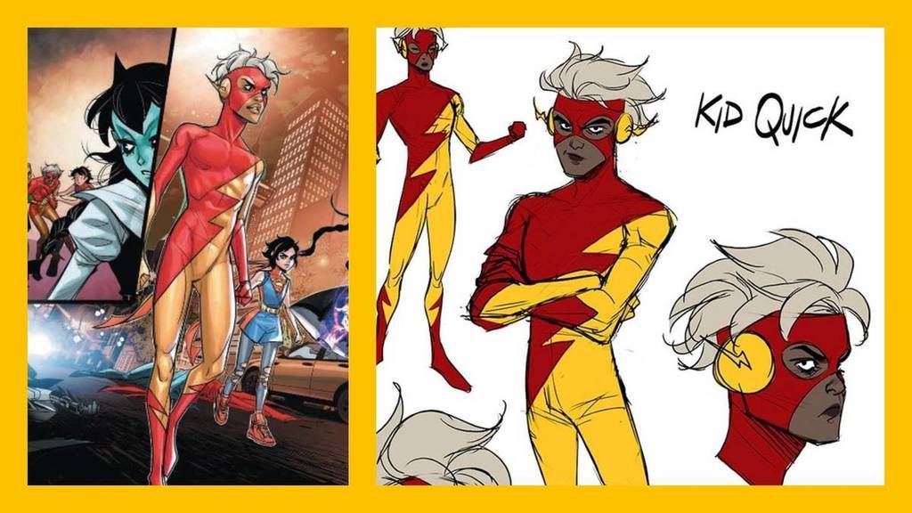 Meet Kid Quick: DC Comics new gender fluid character