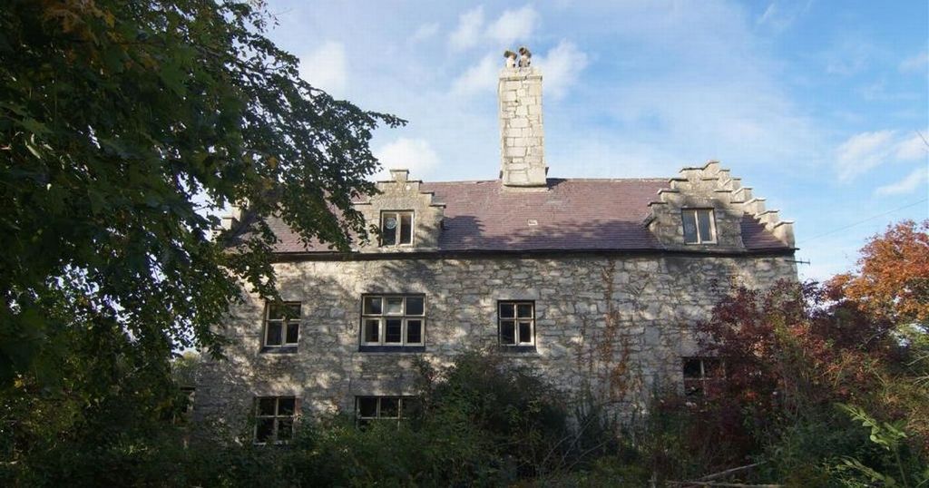 The abandoned 16th century mini manor house that's on…