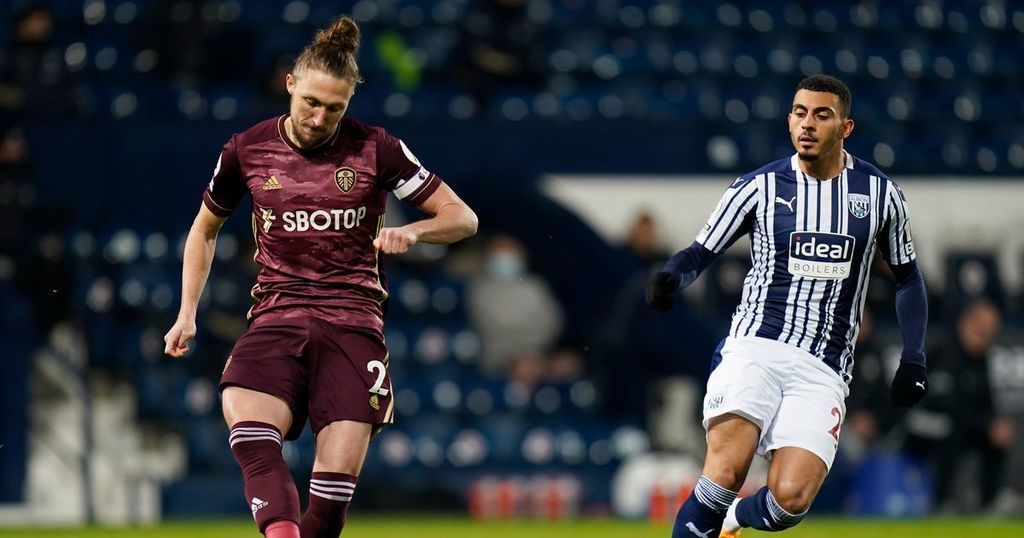 Leeds United's Luke Ayling shows up Jack Grealish and…