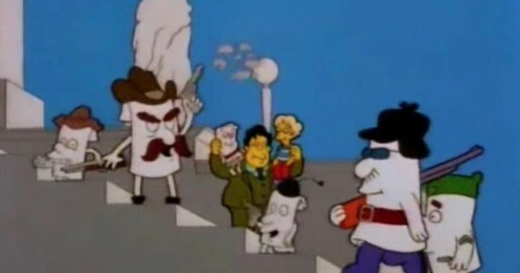 The Simpsons appeared to predict US Capitol attack