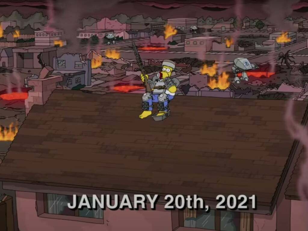 Did The Simpsons predict Capitol Hill riots? Some fans…