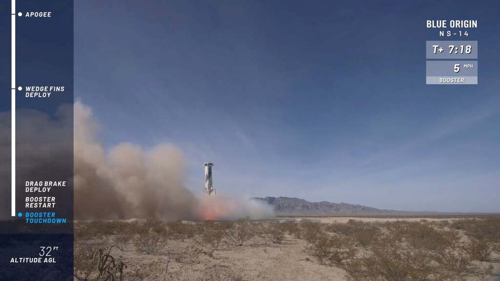 Blue Origin launches capsule to space with astronaut…