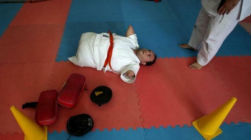 Gaza Man With Disabilities Conquers Karate