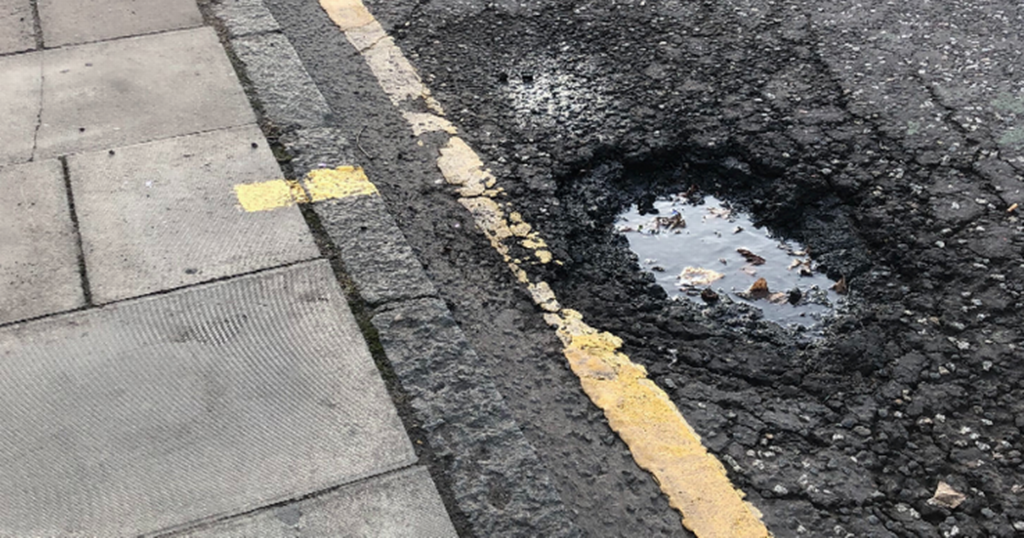 Edinburgh's worst potholes according to our readers