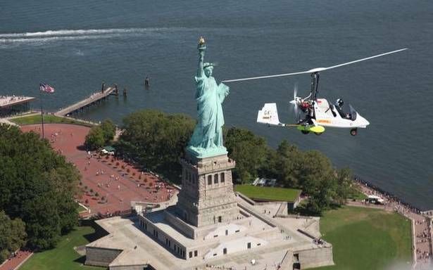 How British adventurer James Ketchell flew into the…