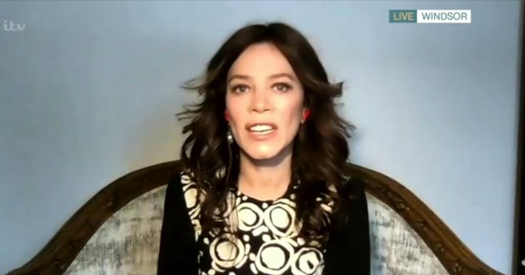 Marcella star Anna Friel and her teenage daughter…