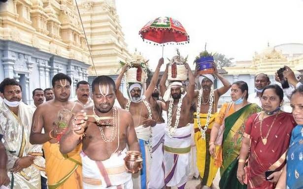 New idol of Lord Rama installed at Balalayam of…