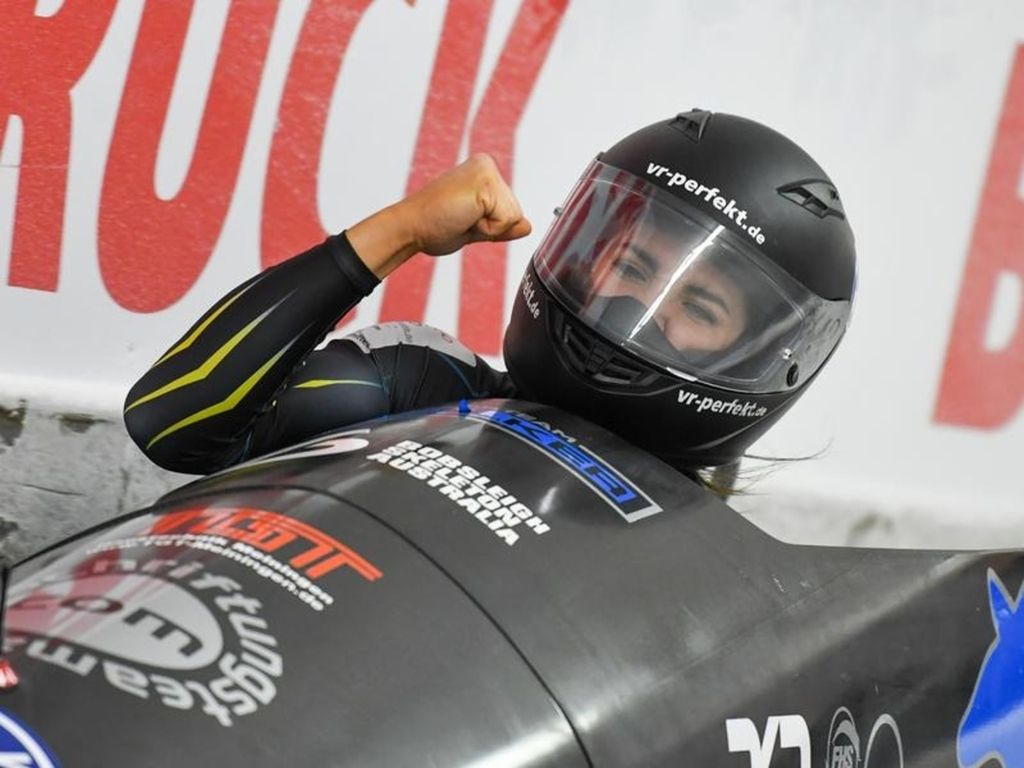 Aussie Bree Walker claims gold in monobob