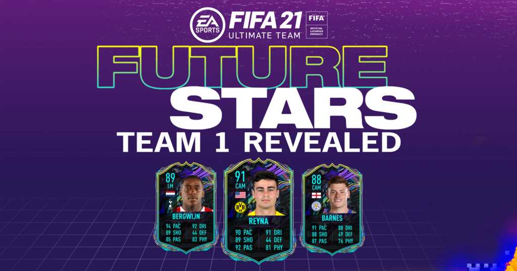 FIFA 21 Future Stars Team 1 unveiled featuring…