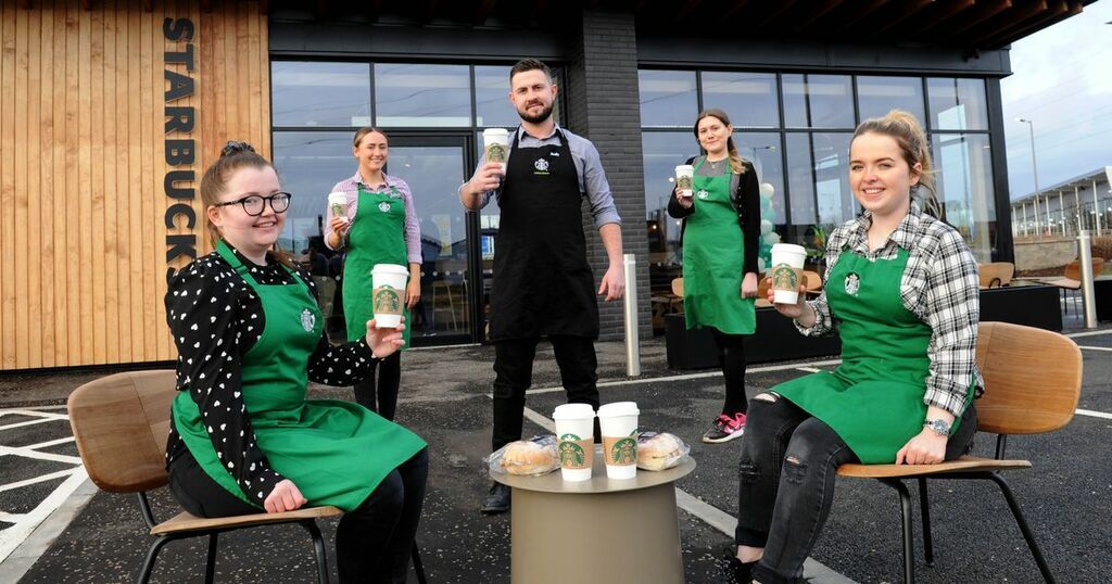 New Starbucks drive-thru opens in Hillington