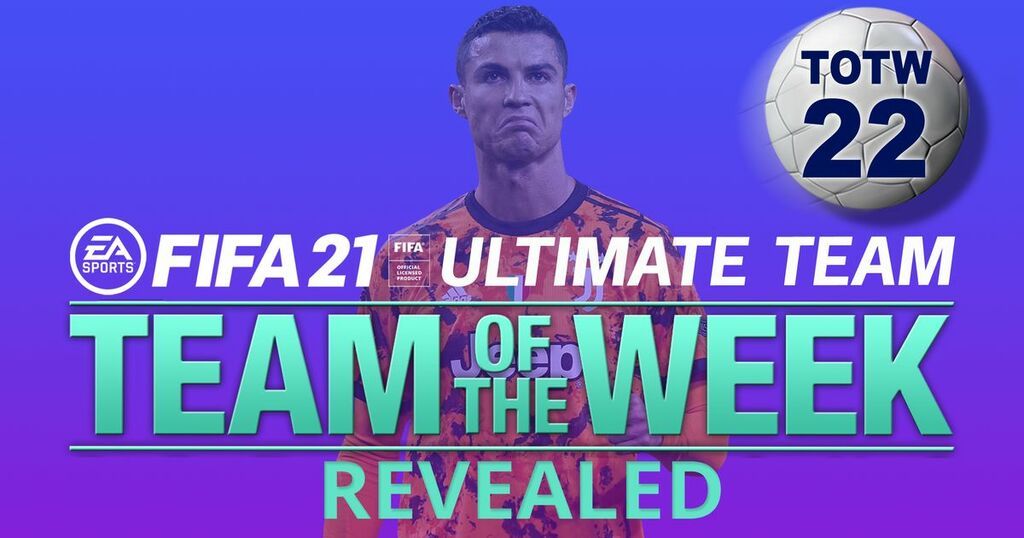 FIFA 21 TOTW 22 confirmed featuring Cristiano Ronaldo…