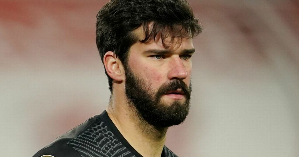Alisson Becker not in Liverpool squad as two young…