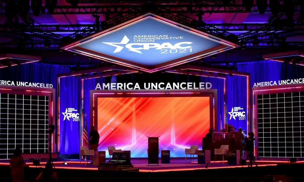 CPAC: Hyatt Hotels says stage resembling Nazi rune is…