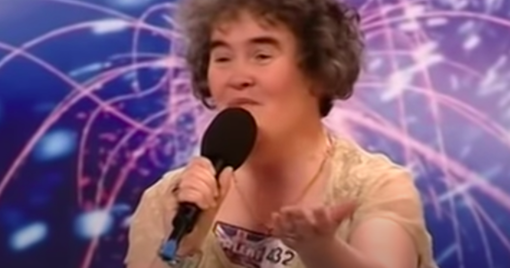 Susan Boyle's first BGT audition with ‘I Dreamed a…