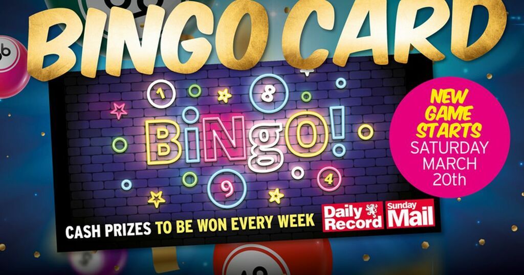 Get your FREE Daily Record and Sunday Mail Bingo card