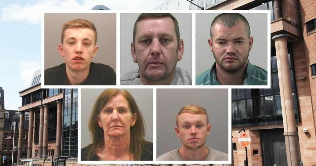 Newcastle gun and cocaine gang jailed for 35 years…