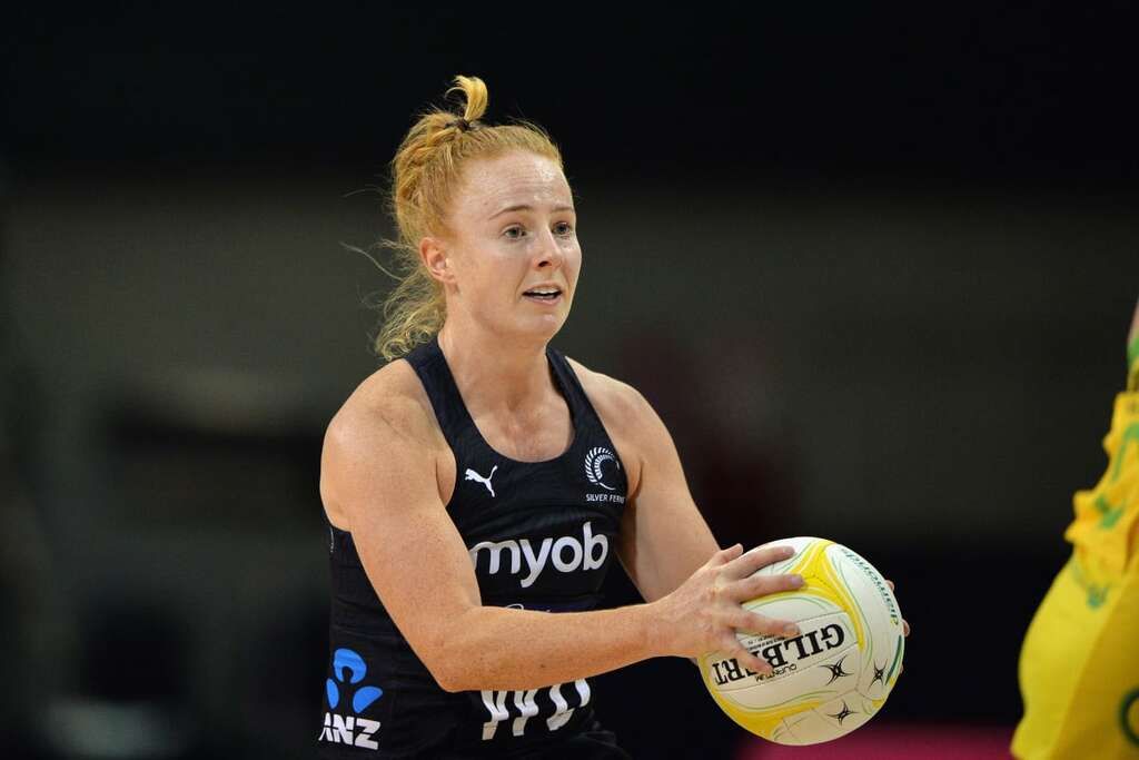 Silver Fern Sam Winders finds her netball balance