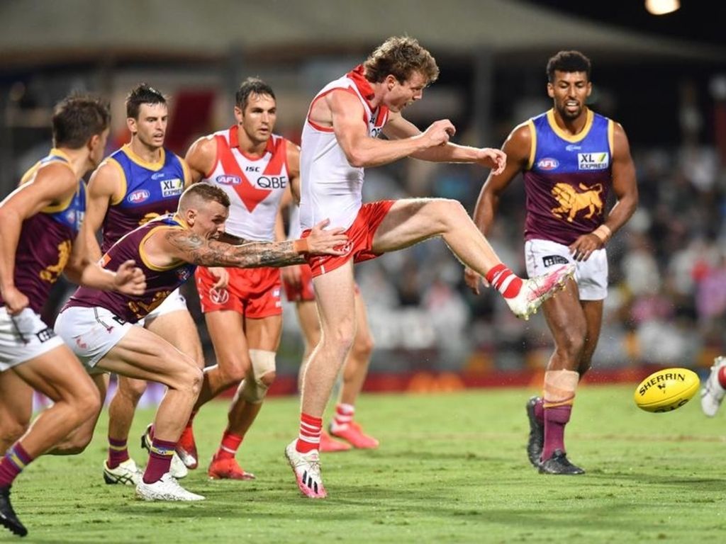 Blakey steps out on his own, onto AFL wing