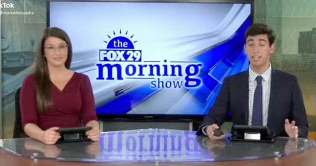 News reporter left in stitches after suffering epic…