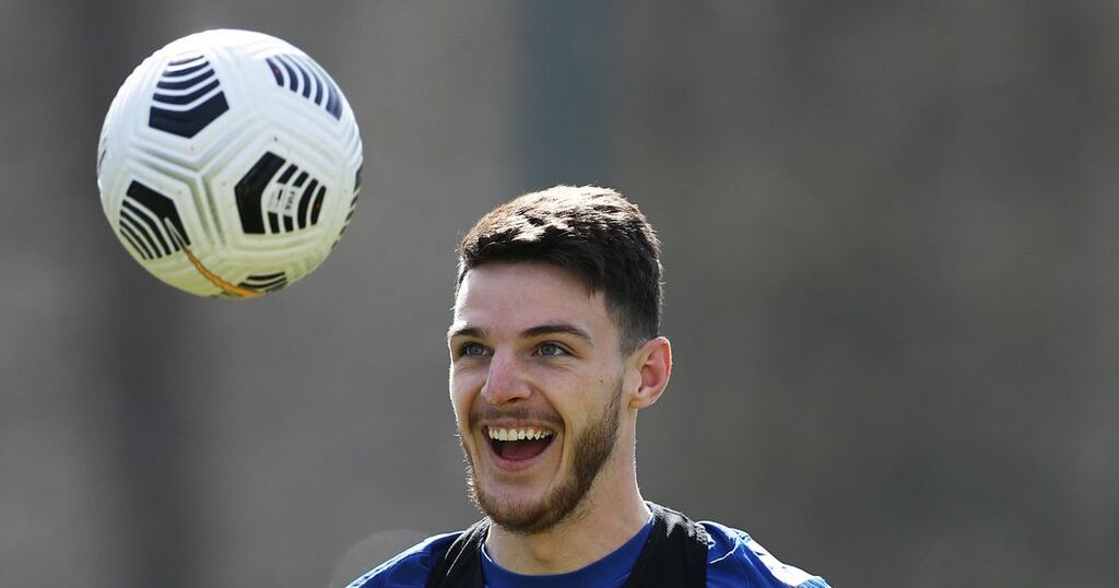 Declan Rice left 'gobsmacked' in England training as…