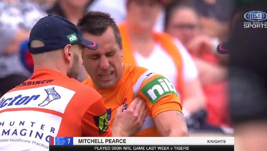 Pearce suffers serious injury for Knights