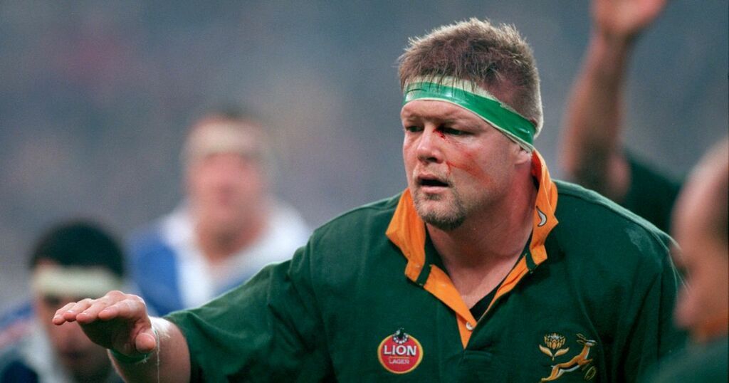 Springbok World Cup-winning legend Kobus Wiese rushed…