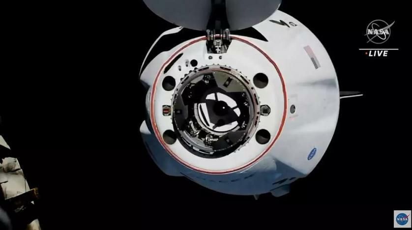 SpaceX Crew Dragon Endeavour Docks with ISS