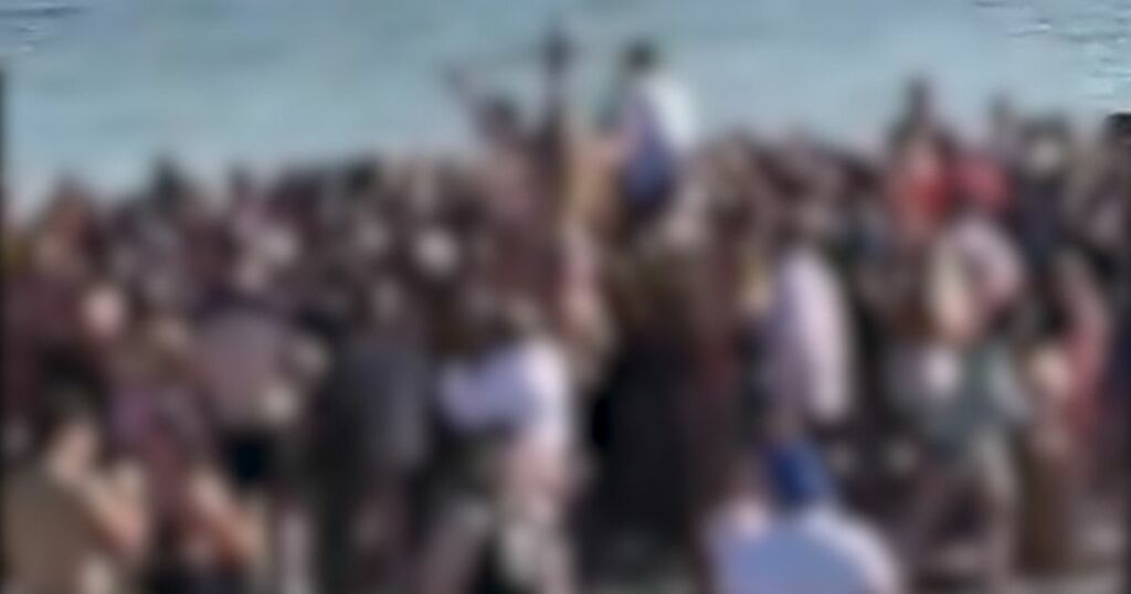Galway beach party: Footage shows massive party in…