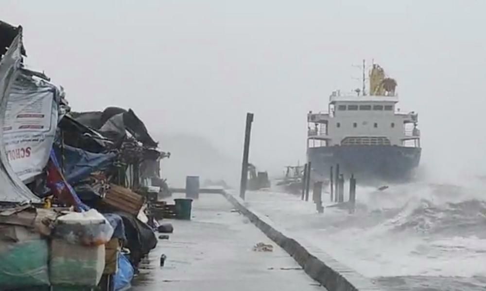 Strongest tropical cyclone ever recorded for April…