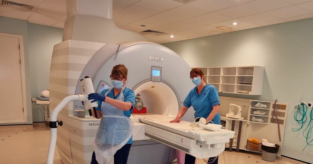 Additional scans and X-rays at Perth Royal Infirmary…